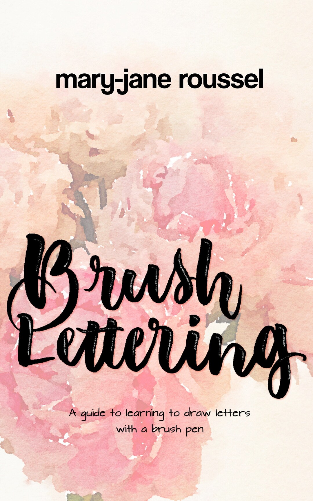 Brush Lettering Workbook : un guide PDF pour apprendre à dessiner des ...