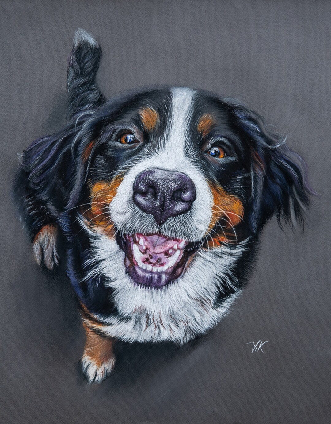 Custom Pet Portraits Original Art Animal Painting Hyperrealism Pet ...