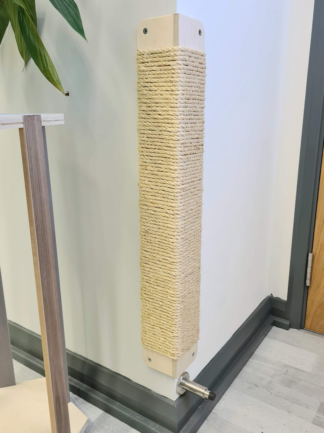 Wall Mounted Corner Cat Scratcher 60cm 24 Tall - Etsy UK