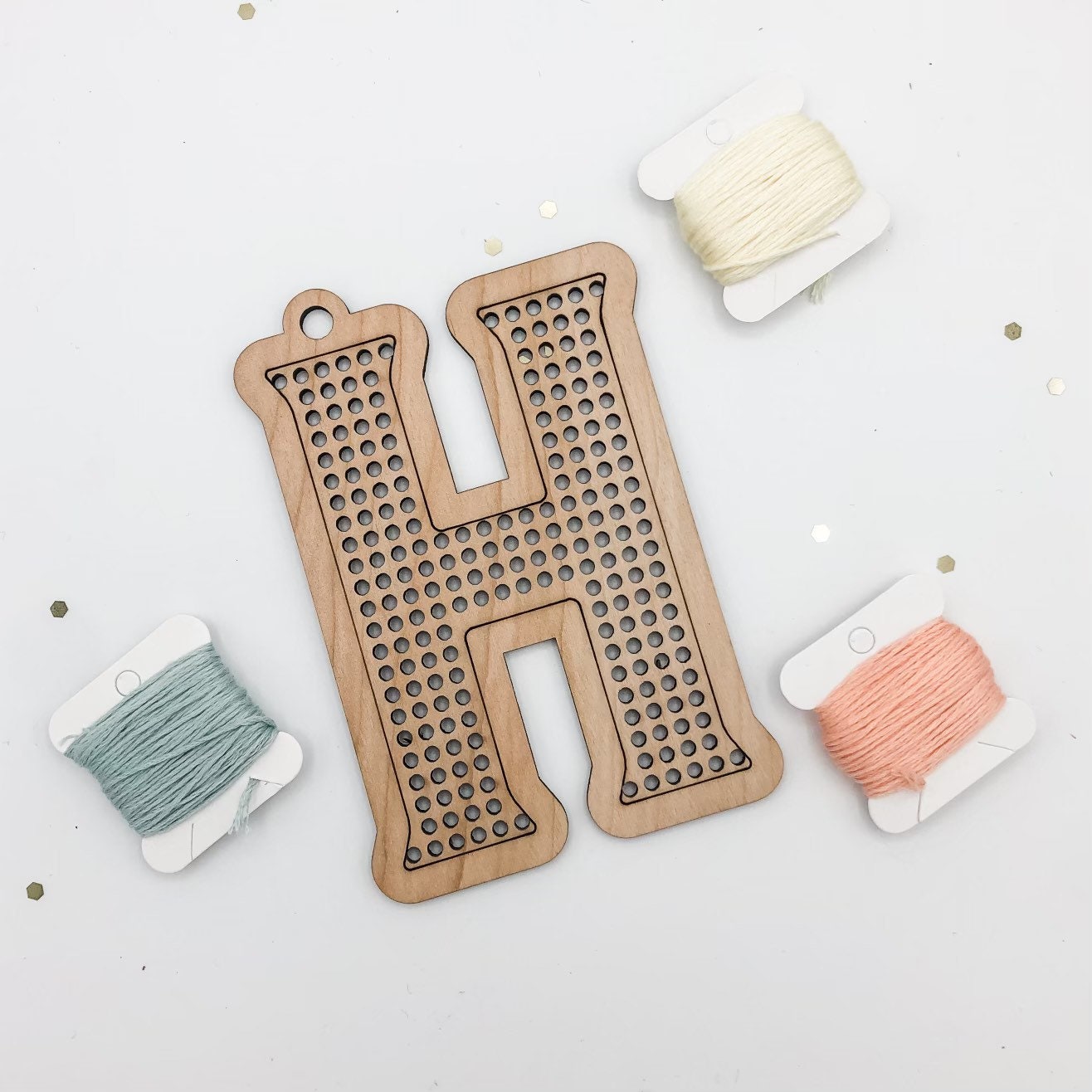 Cross Stitch Initial Tags SVG// Alphabet Tags Svg//laser Cut File ...