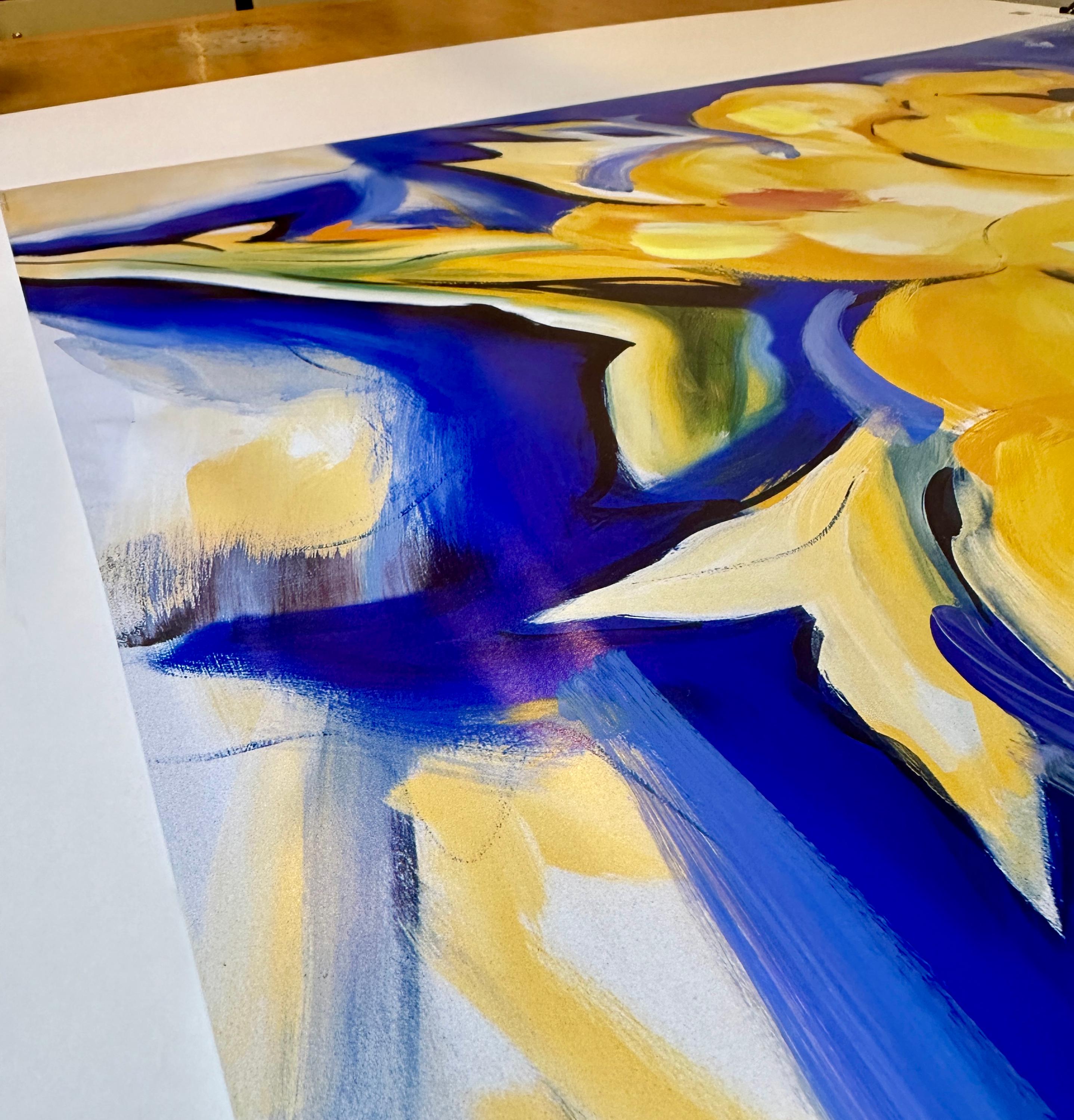 Alfred Gockel Original Painting on Print - 27" X 27" Signed - Etsy