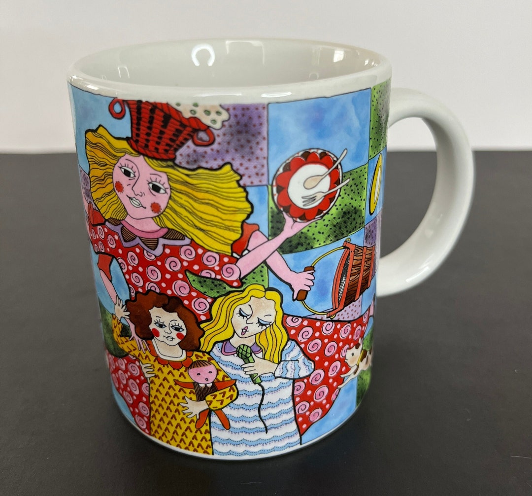 Hardworking Woman-themed Colorful Coffee Mug Abbott Collection Perfect ...