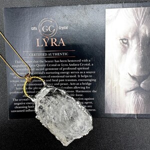 HERKIMER DIAMOND NECKLACE Encoded for Lyra Starseeds Rare Lemurian ...
