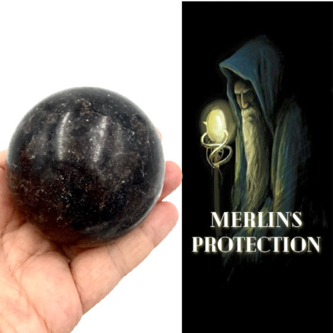 Nuummite Crystal Ball From Greenland, AUTHENTIC NUUMMITE, Encoded to ...