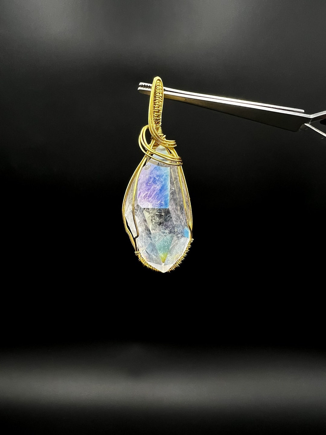 Crystal Necklace, Angel Quartz, Blessed at Archangel Michael Vortex ...