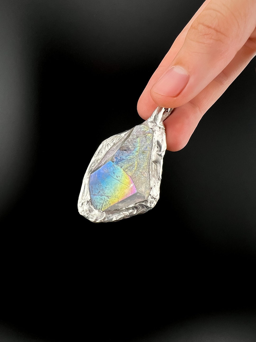 Crystal Necklace. Angel Quartz. Blessed at Archangel Michael Vortex ...