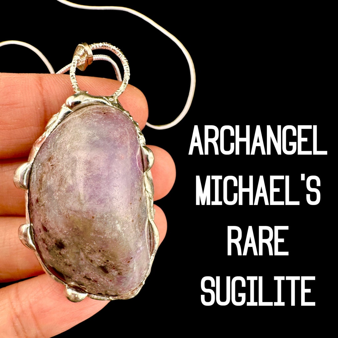 Sugilite Crystal Necklace.blessed at Archangel Michael Vortex ...