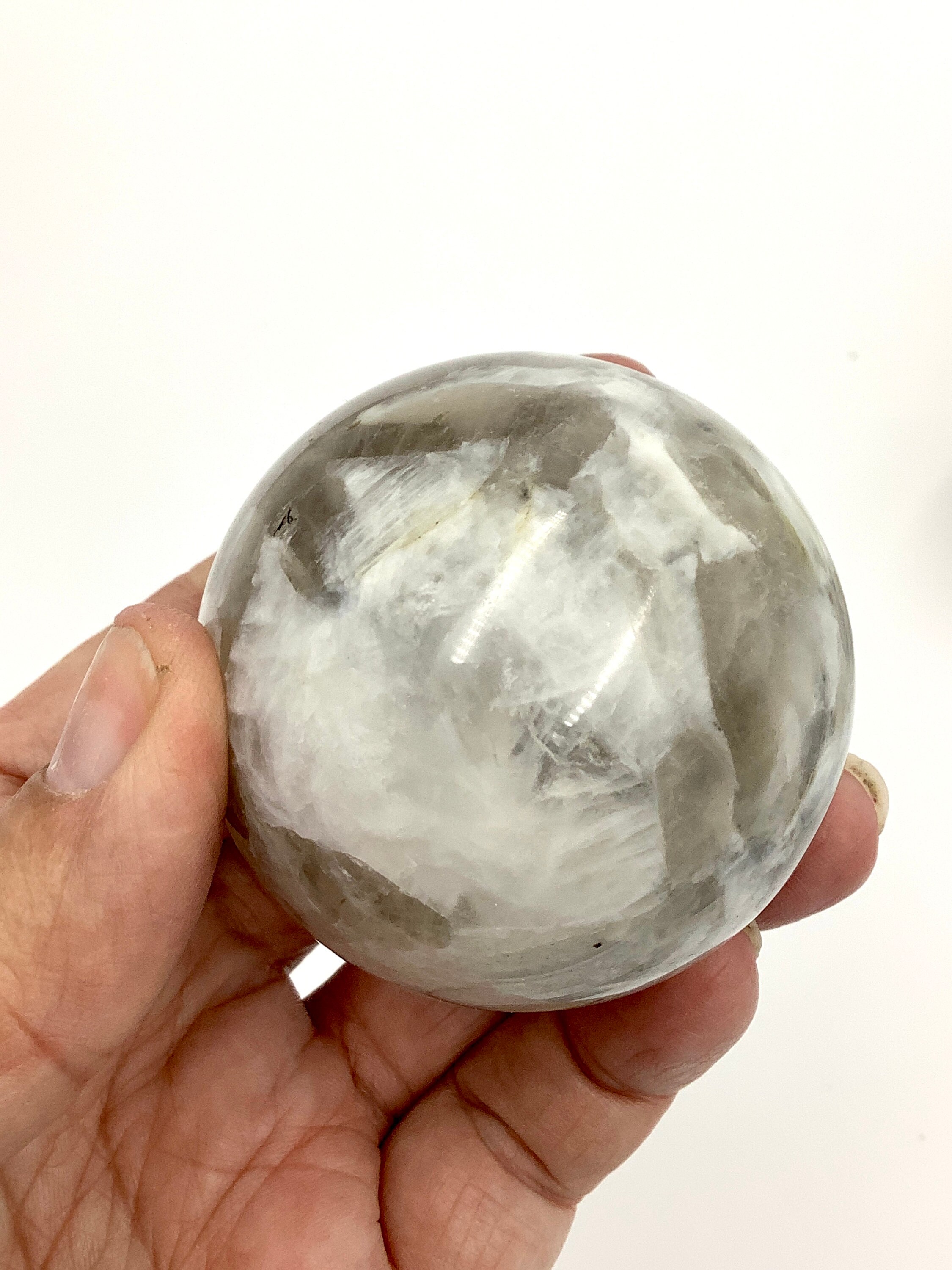Moonstone Crystal Ball Enchanted Vortex to FREYA by A Norse - Etsy Canada