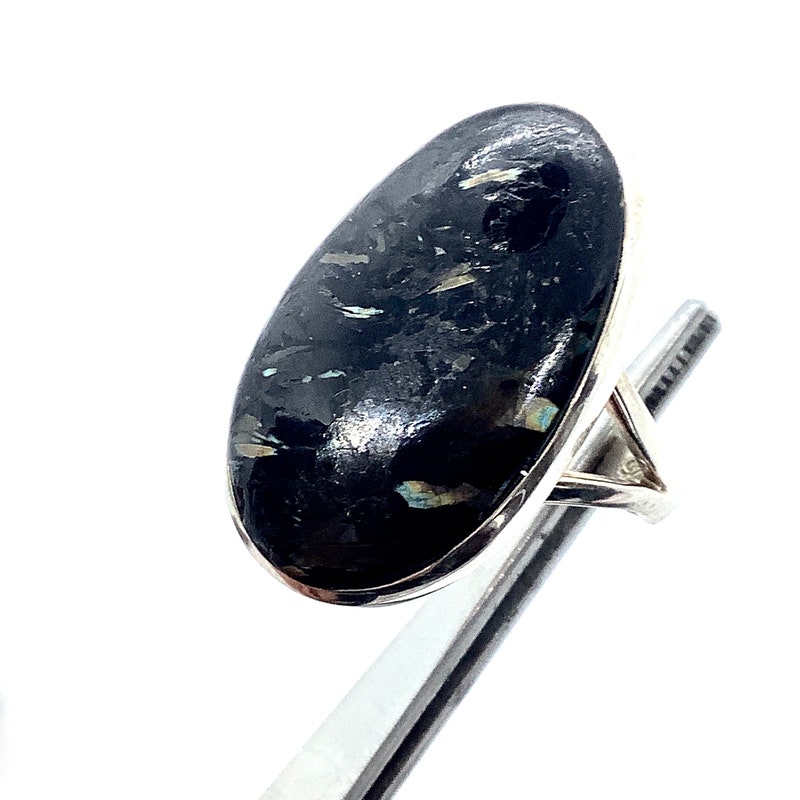 Nuummite Beads - Etsy