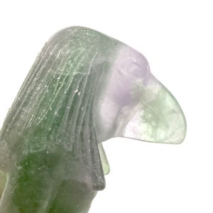 Rainbow Fluorite Thoth Crystal Statue Carving. ENCODED to THOTH, God of ...