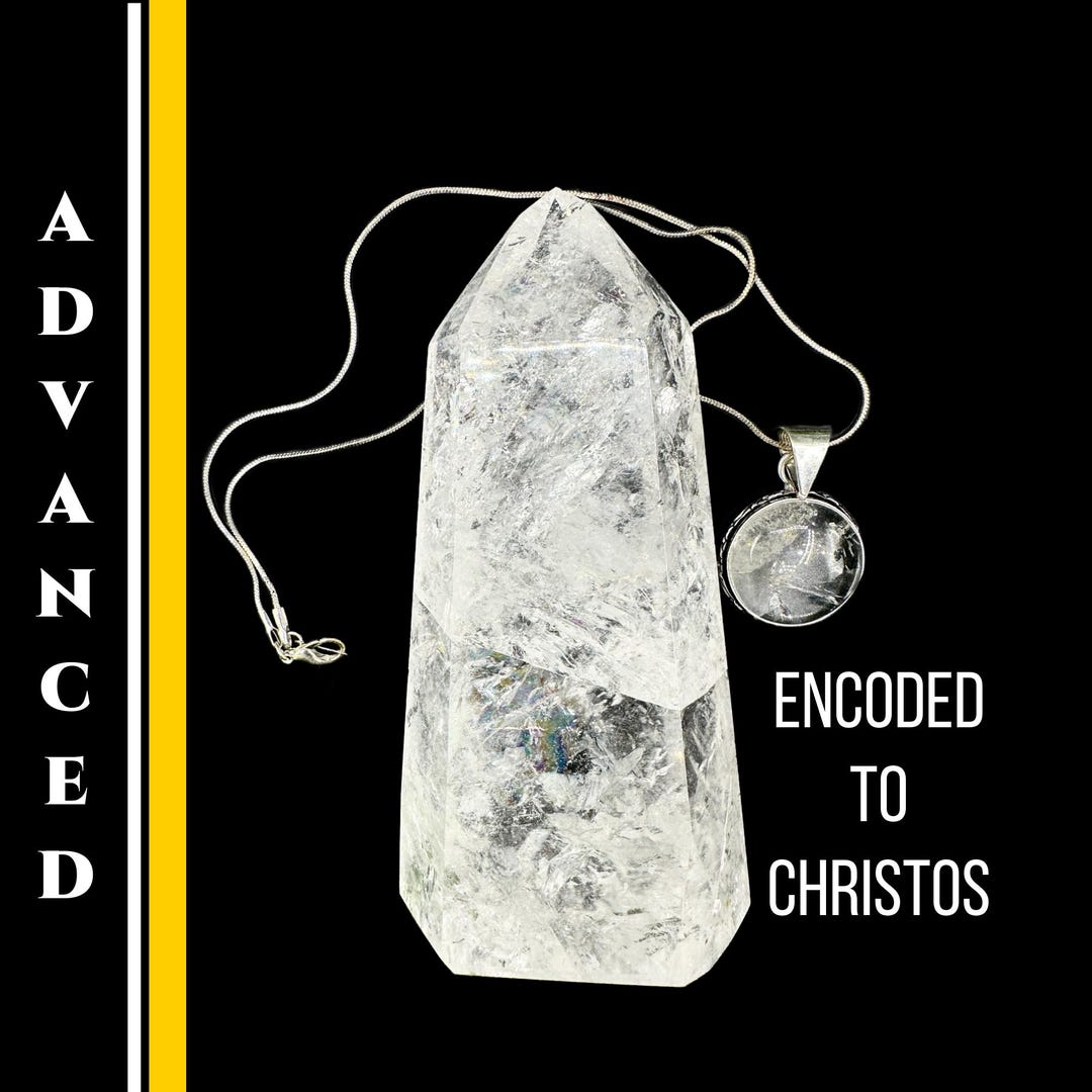 Clear Quartz Generator Christos Line Crystal With Matching Quartz ...