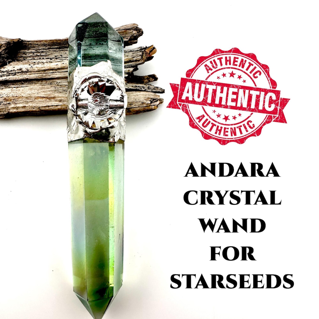 ANDARA CRYSTAL WAND Encoded for Starseeds Arcturian/andromeda/lyra ...