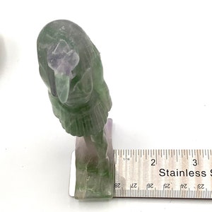 Rainbow Fluorite Thoth Crystal Statue Carving. ENCODED to THOTH, God of ...