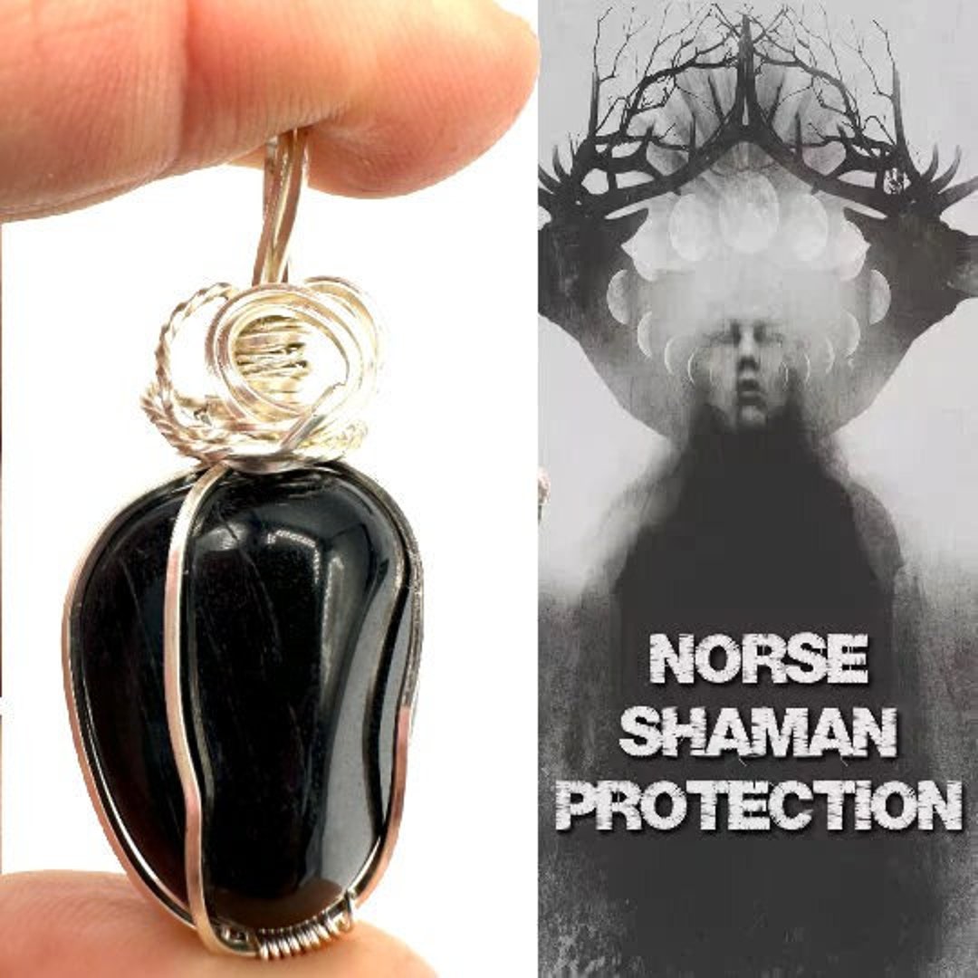 Isua Crystal Necklace RARE Made and Blessed by A Shaman for Protection, Intuition. Gift for Her ...