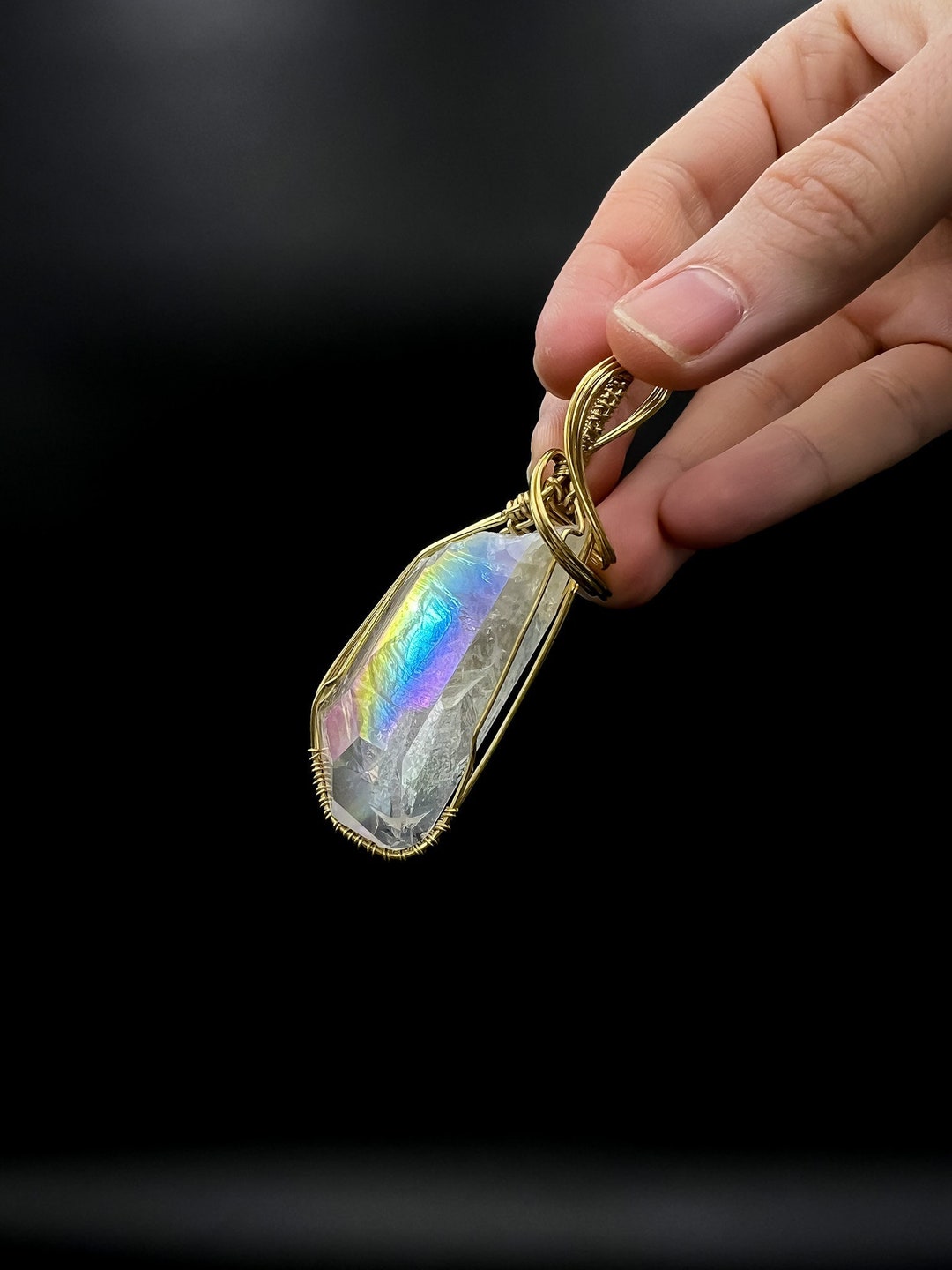 Crystal Necklace, Angel Quartz, Blessed at Archangel Michael Vortex ...