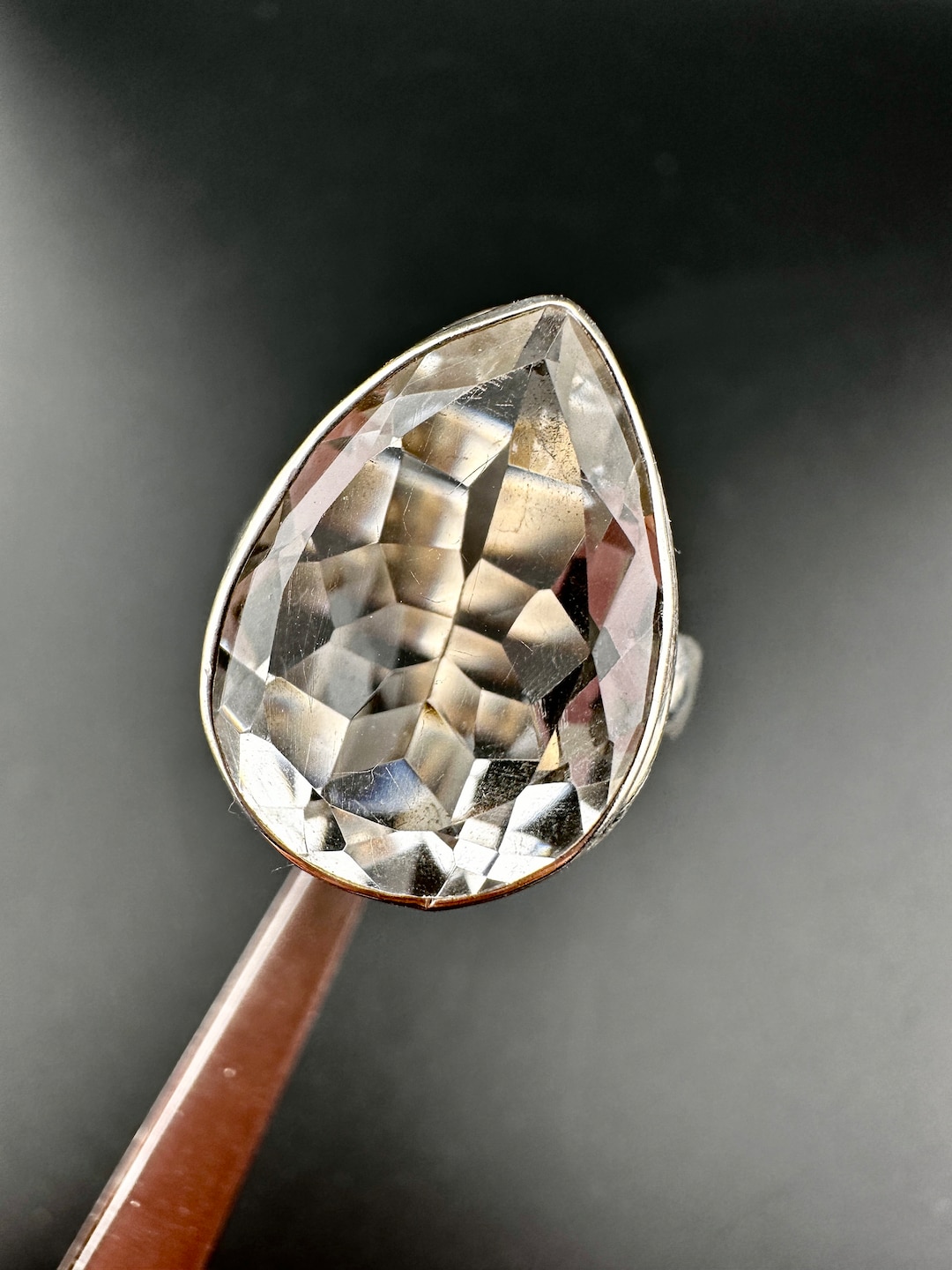 Danburite Ring in Sterling Silver, Stone of the Angels. Blessed at ...