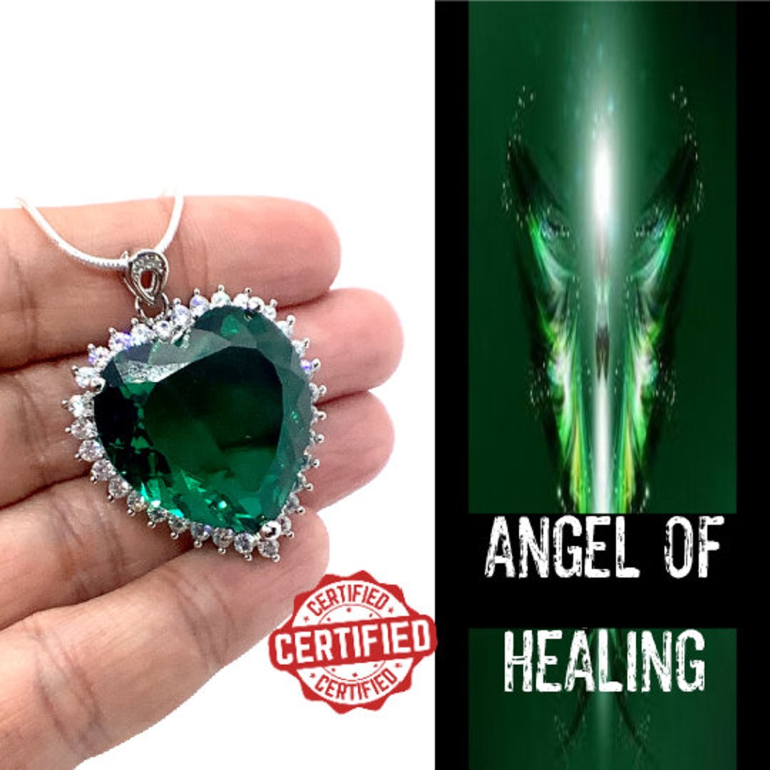 Andara Crystal Necklace, Encoded to Archangel Raphael at Archangel ...