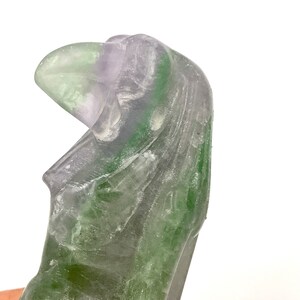 Rainbow Fluorite Thoth Crystal Statue Carving. ENCODED to THOTH, God of ...