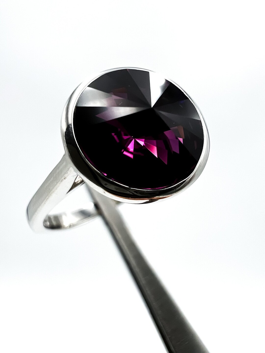 Andara Crystal Ring, Vortex, Purple, Authenticity Card, Portal to ...