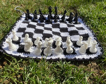 Knitted Chess Set - Etsy