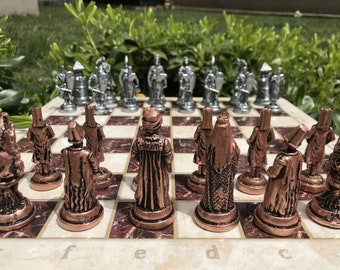 Soldier Chess Set | Etsy