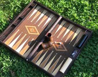 Backgammon Dice and Cups - Etsy