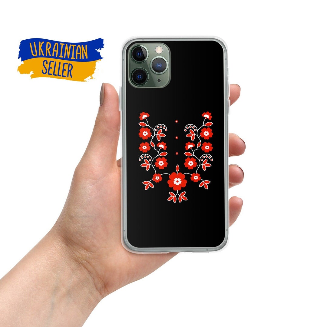 IPhone Case - Ukrainian Trident Flower for iPhone 11 / 12 / 13 / 14 / X ...