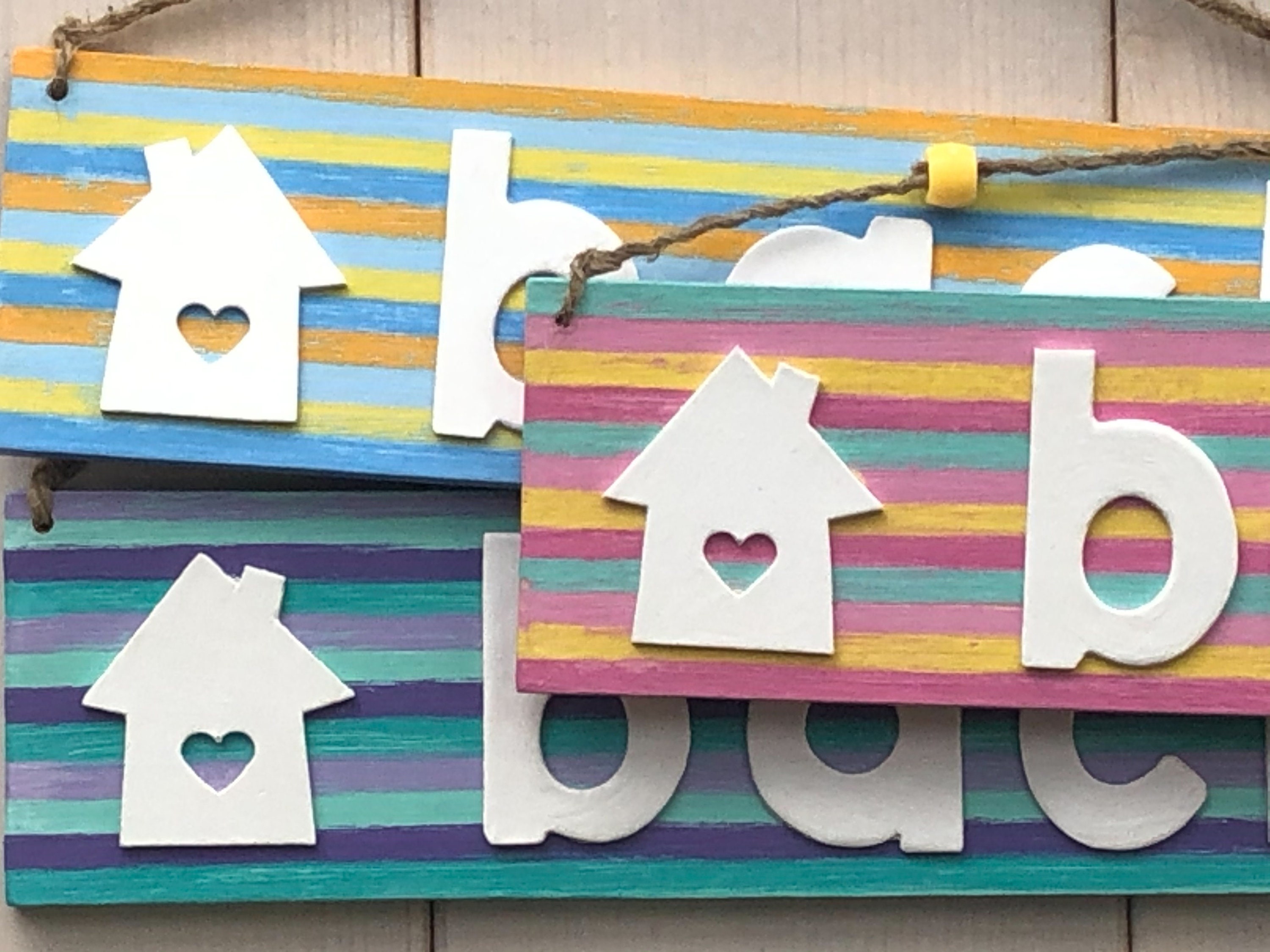 Choice of Three Colours Welsh Hanging Door Sign ty Bach - Etsy UK