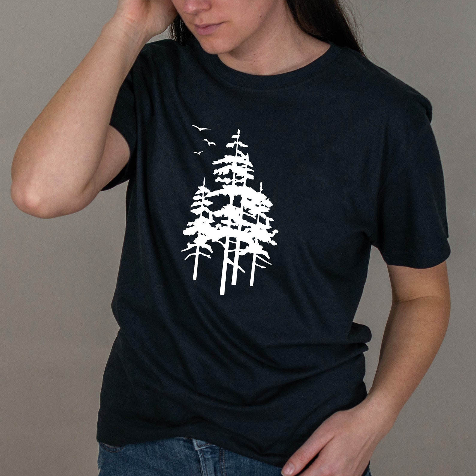 Pine Tree Shirt / Forest Illustration Tshirt / Pine Tree | Etsy Pine Tree Shirt / Forest Illustration Tshirt / Pine Tree | Etsy