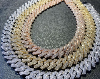 Iced Out Cuban Link Chain - Etsy