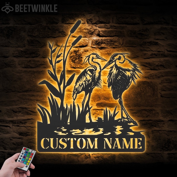 Blue Heron Signs - Etsy