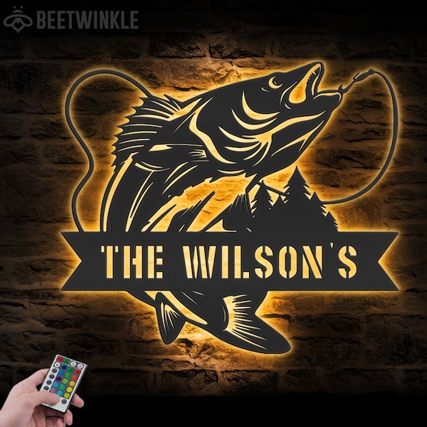 Walleye Metal Signs - Etsy