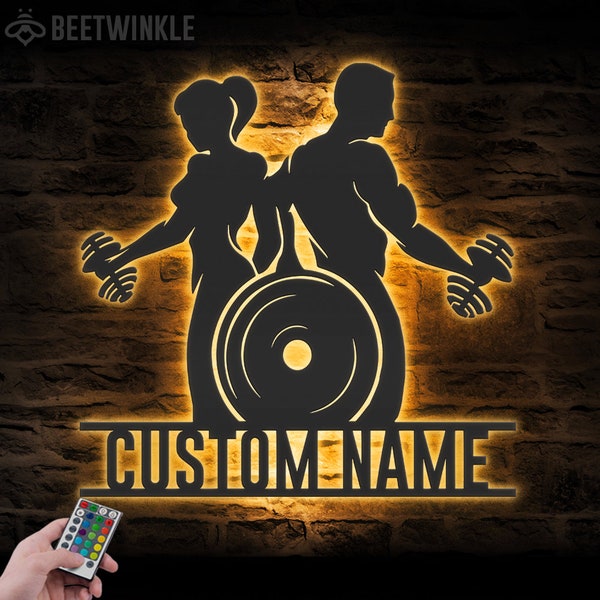 Neon Workout Sign - Etsy