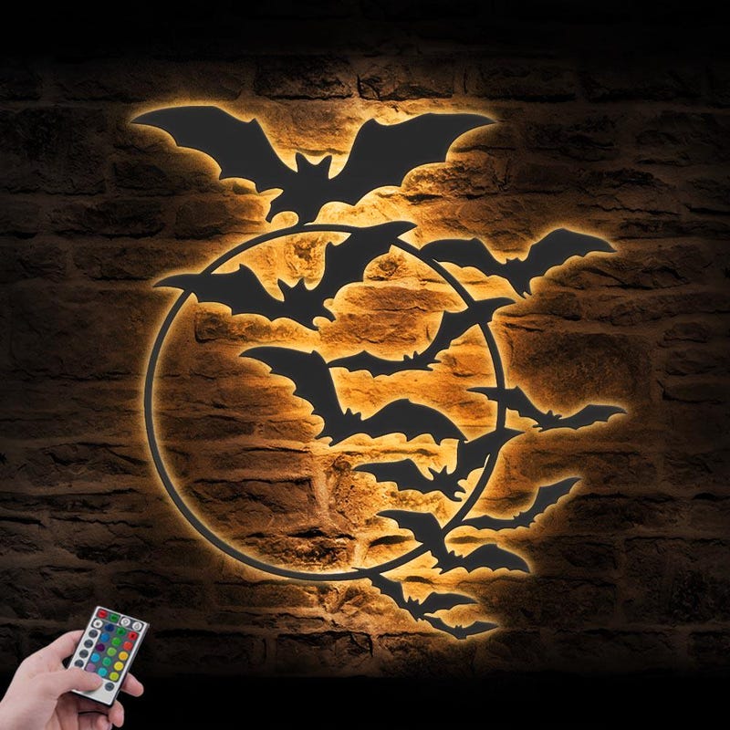 Halloween Led Bats - Etsy
