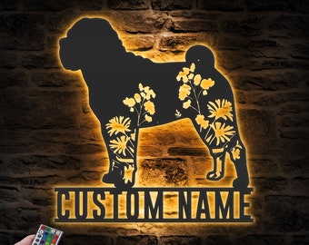 Chinese Shar Pei Metal Sign - Etsy
