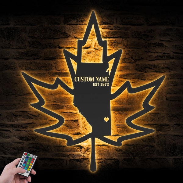 Maple Leaf Sign - Etsy