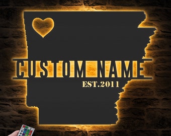 Kansas State Neon Sign - Etsy