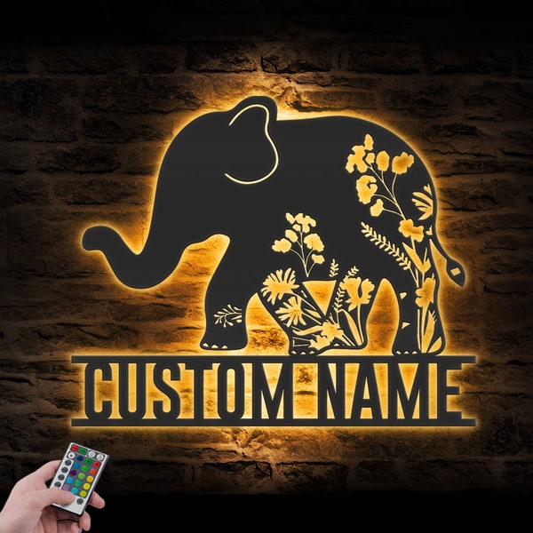 Elephant Light - Etsy