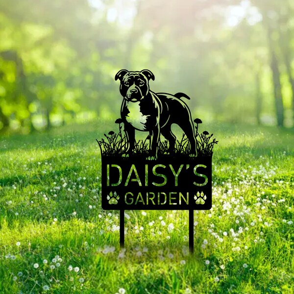 Staffordshire Metal Dog Memorial - Etsy