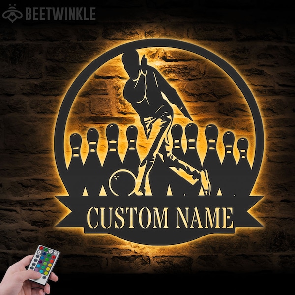 Bowling Alley Sign - Etsy