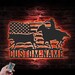 Custom Western Cowboy Cattle Roping Metal Wall Art LED Light ...