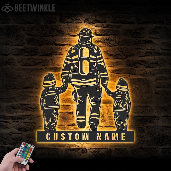 Firefighter Sign - Etsy