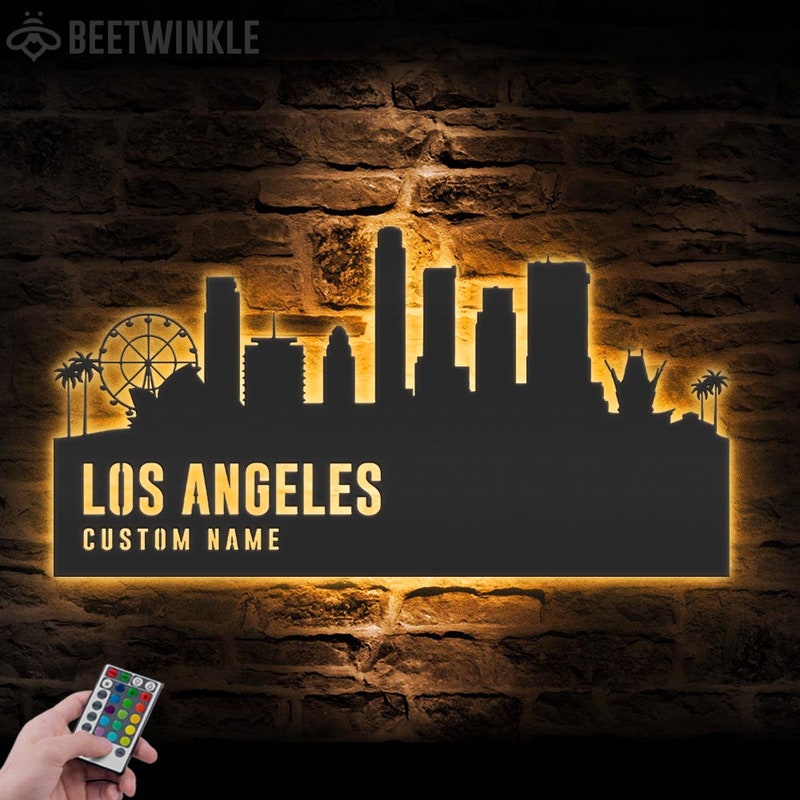 Los Angeles Neon - Etsy