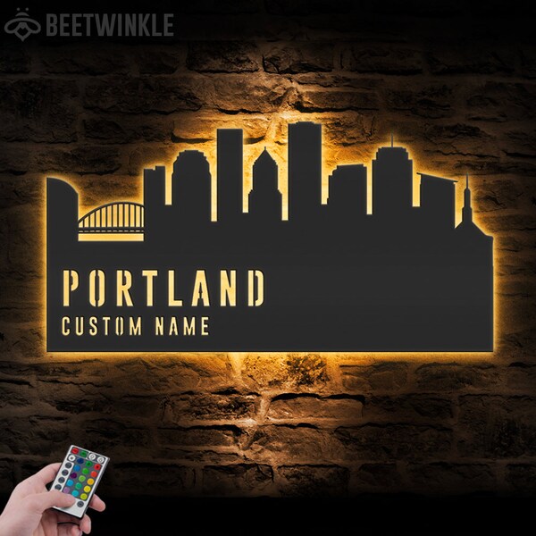Portland Oregon Sign - Etsy