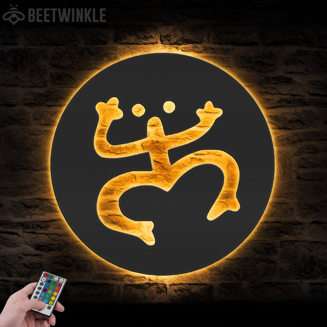 Frog Coqui Puerto Rico Taino Symbol Metal Wall Art LED Light Puerto ...