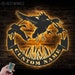 Custom Pheasant Hunting Metal Wall Art LED Light Personalized Hunter ...