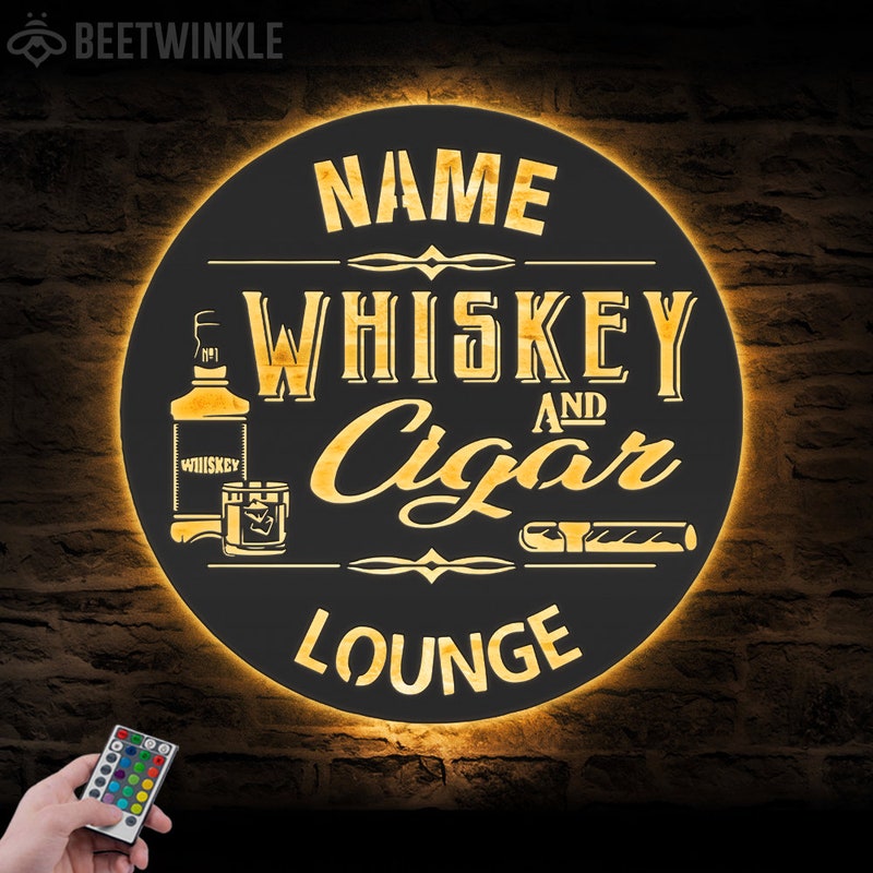 Cigar Bar Sign - Etsy