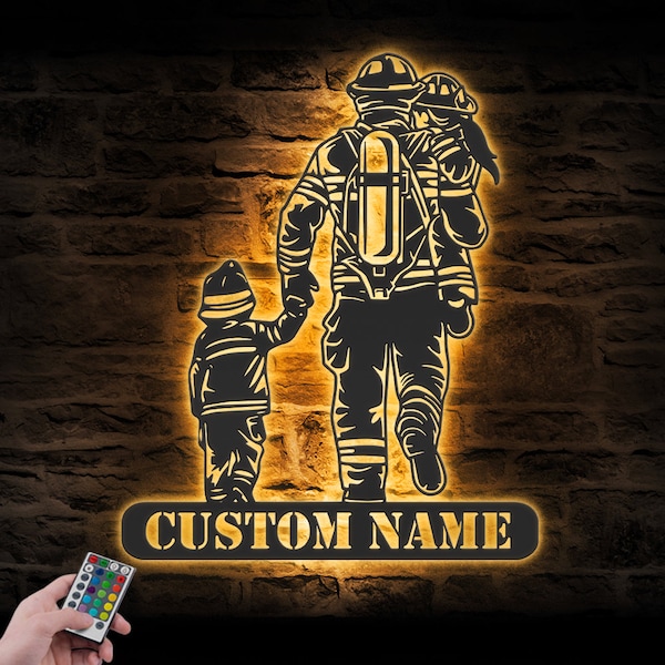 Firefighter Sign - Etsy