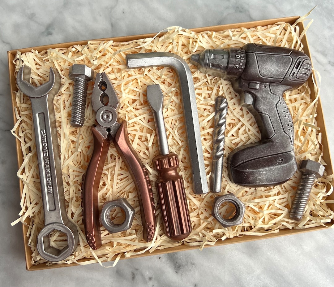 Chocolate Tools Drill Set/cake Topper/gift for Him - Etsy UK
