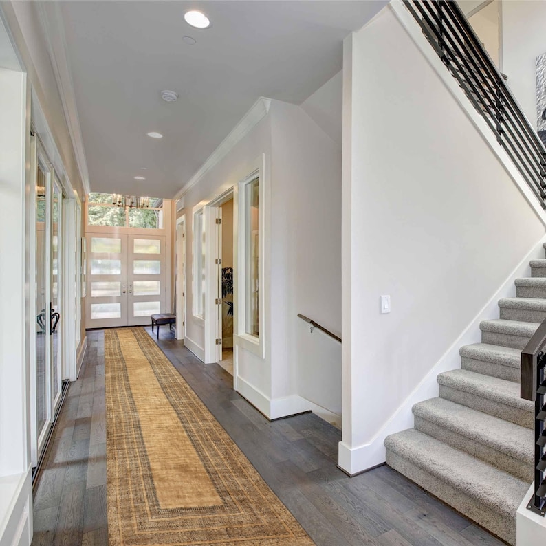 Indian Hallway Runner Extra Large Stair Runner Entrance Runner Hand ...